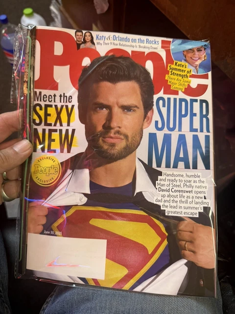 PEOPLE MAGAZINE-JUN 30 2025-Superman/David Corenswet-Kardashian Hulu Ad ...