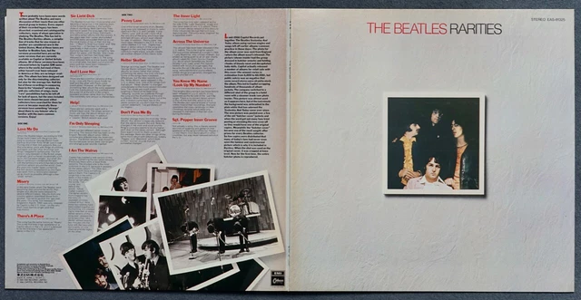THE BEATLES: LP "RARITIES" 1980 Japan EMI Odeon EAS-81325 mint like new, no OBI EUR 90,00 ...