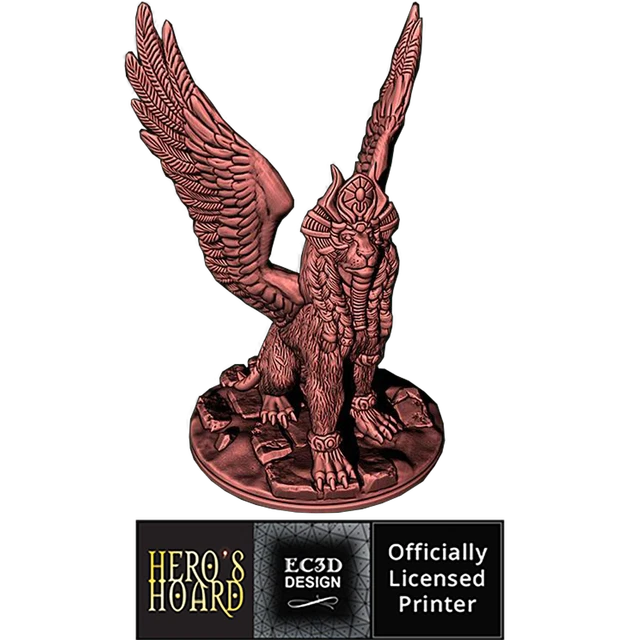 3D PRINTED SPHINX model for Fantasy Tabletop RPG D&D £8.80 - PicClick UK
