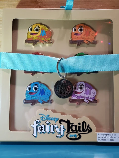 DISNEY WORLD FAIRYTAILS Pascal Scavenger Hunt LE 1250 6 Pin Set In Box ...