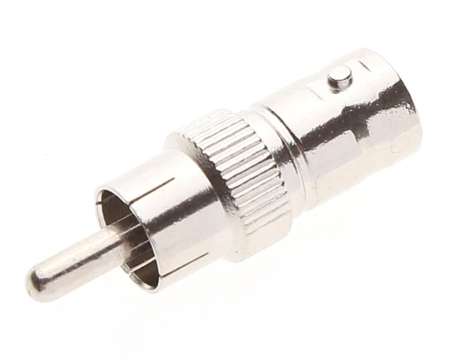4X BNC FEMALE Jack to RCA Male Plug Connector Adapter for CCTV Camer.j4 ...