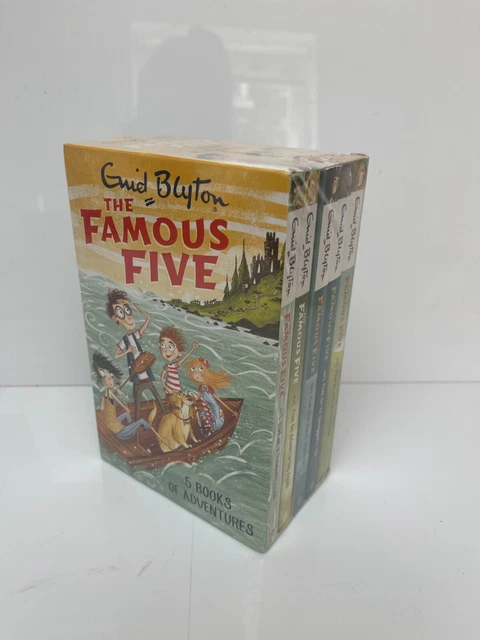 ENID BLYTON THE Famous Five Adventure Book Box Set EUR 17,56 - PicClick IT