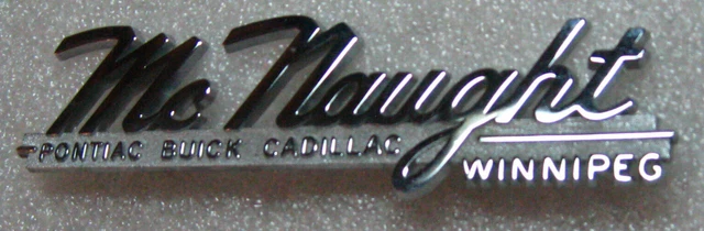 NOS ? 1970's - 1980's MCNAUGHT PONTIAC BUICK CADILLAC AUTO DEALER ...