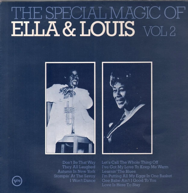 ELLA FITZGERALD AND Louis Armstrong Special Magic of Ella & Louis Vol 2 ...