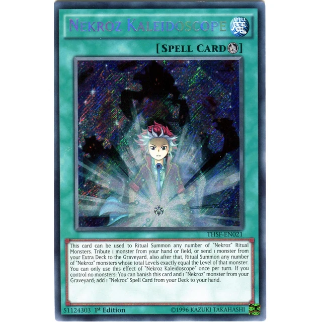 NEKROZ KALEIDOSCOPE THSF-EN021 Yu-Gi-Oh! Card Secret Rare 1st Edition £3.95 - PicClick UK