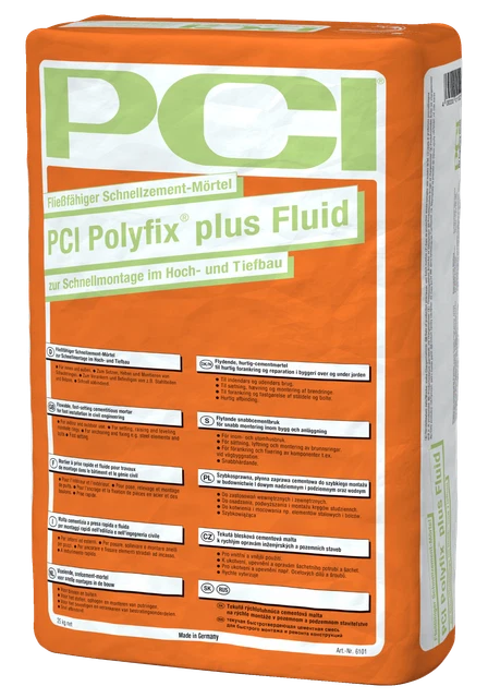PCI POLYFIX PLUS Fluide 25 KG Pour Placer De Schachtringen Et ...