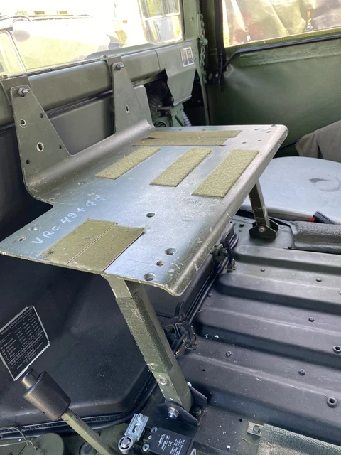 US ARMY HUMVEE Hmmwv M998 M1123 Radio Rack Radio Table £144.18 ...