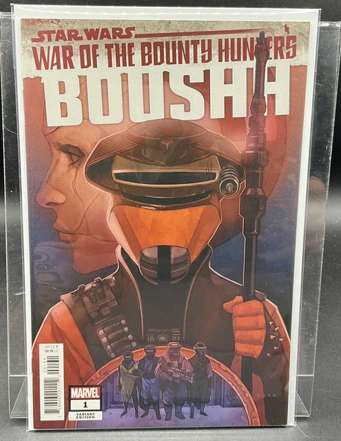 STAR WARS WAR Of The Bounty Hunters Boush #1 variante Phil Noto 2021 ...