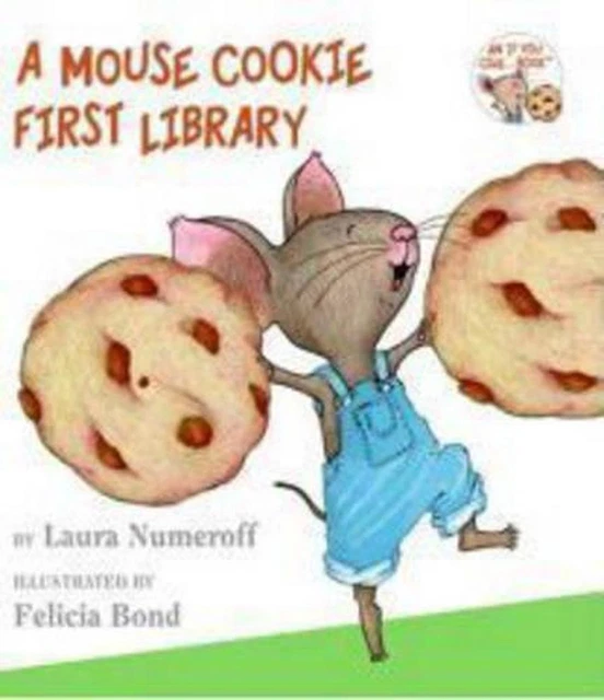 A MOUSE COOKIE First Library by Laura J. Numeroff (English) Board Book ...
