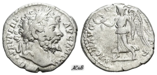 AC&B-2791. EMPIRE ROMAIN. Septime Sévère auguste, 193-211. denier EUR 3 ...