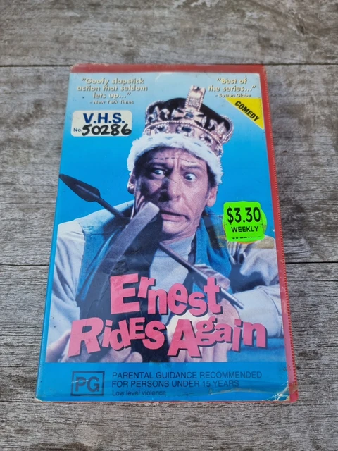 ERNEST RIDES AGAIN - Movie VHS Tape $10.00 - PicClick AU