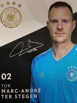 REWE DFB COLLECTIBLE CARD 2022 Card #02 MARC-ANDRE TER STEGEN Tor GK Germany GER £0.86 - PicClick UK