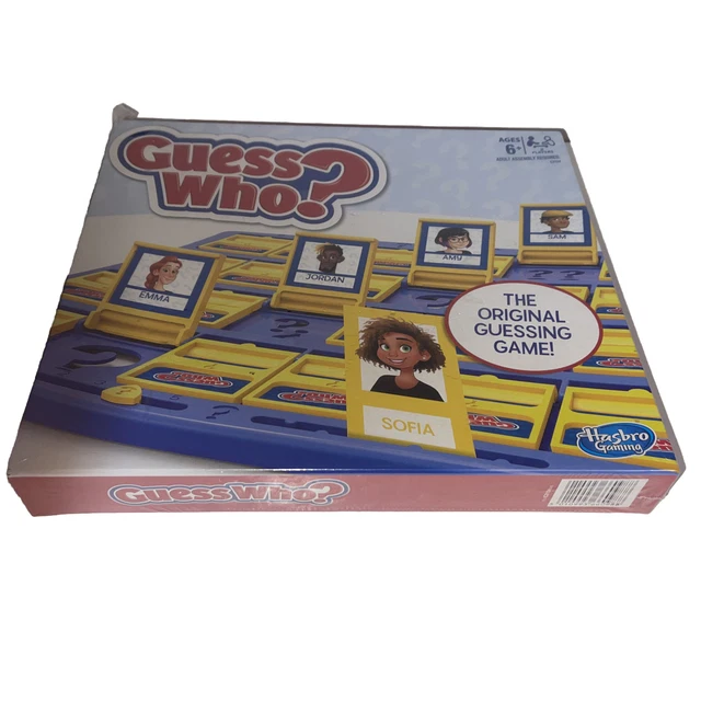GUESS WHO? GUESSING Kids Board Game. New & Sealed Hasbro Gaming £16.99 ...