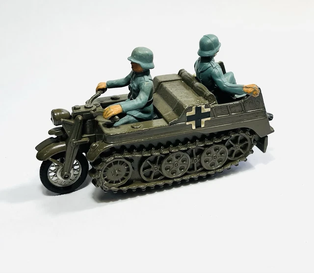 BRITAINS DEETAIL GERMAN WW2 Kettenkrad Half - Track Motorcycle - Ref ...