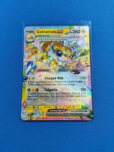 POKÉMON TCG - Galvantula EX - Stellar Crown - #51/142 - Double Rare £0. ...