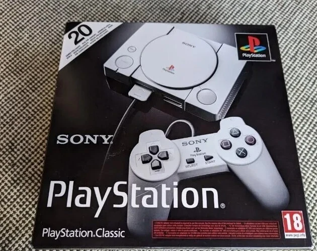 SONY PLAYSTATION CLASSIC Mini Console boxed 2 controllers 👌 £150.00 ...