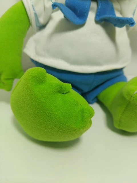 VINTAGE BABY KERMIT the Frog Plush Jim Henson Muppet Babies Nanco 14 ...