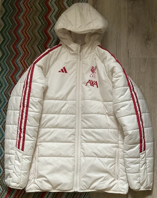 LIVERPOOL FC ADIDAS 2025/26 Puffer Jacket. Youth Size Age 15-16 New ...