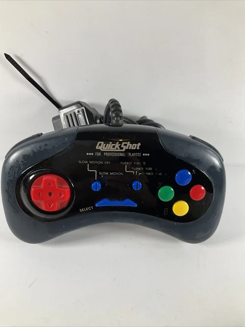 CONTROLLER NINTENDO QUICKSHOT QS-160 Joypad per SNES Super Nintendo ...