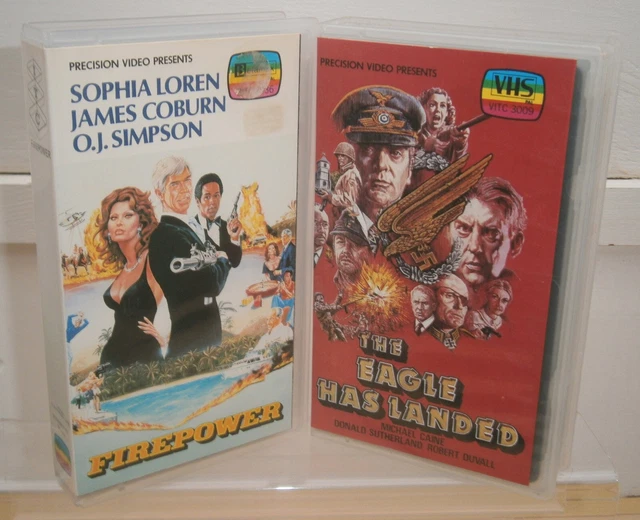 X2 ITC PRECISION Pre Cert VHS Videos The EAGLE HAS LANDED + FIREPOWER ...