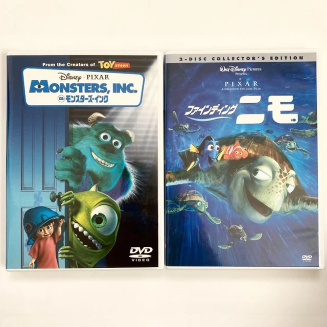 MONSTERS INK FINDING Nemo / Dvd Set Of 2 $136.19 - PicClick AU