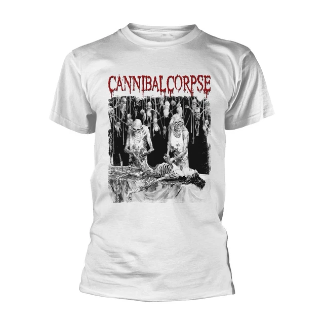 CANNIBAL CORPSE BUTCHERED At Birth (White) offiziell Männer T-Shirt ...