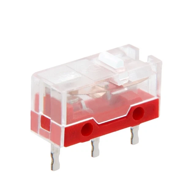 MOUSE MICRO SWITCH 50M 55gf Translcent Mouse Button Limit Switch White ...