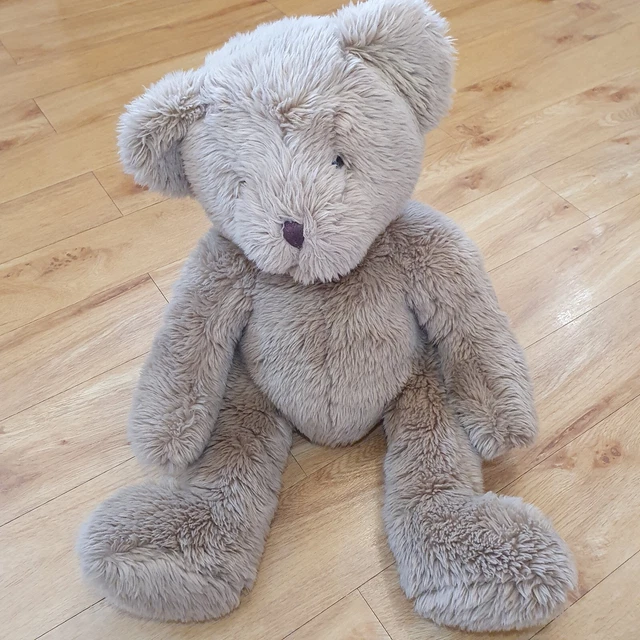 TESCO VINTAGE TESCO Teddy Bear Brown Soft Toy Plush Large Fluffy £19.99 ...