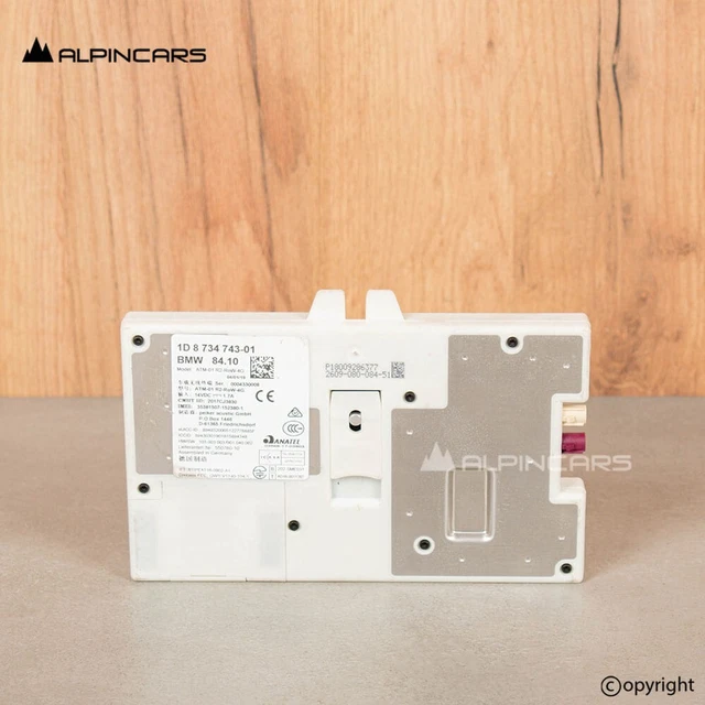 ORIGINAL BMW F30 F45 F52 G11 G30 F15 X5 Modul Telematik ATM-01 R2-RoW ...