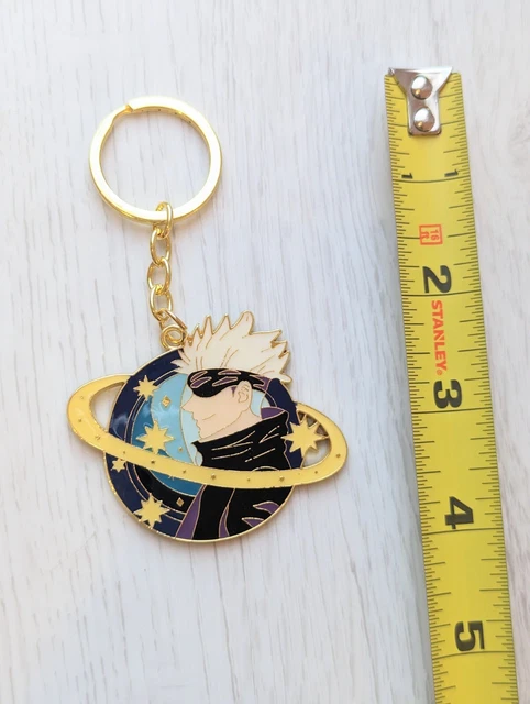 JUJUTSU KAISEN KEYCHAIN Satoru Gojo metal Shueisha Shonen Jump $14.99 ...