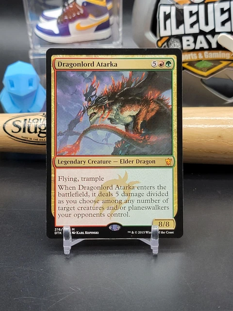 DRAGONLORD ATARKA MTG : Dragons of Tarkir 216/264 Magic the Gathering ...