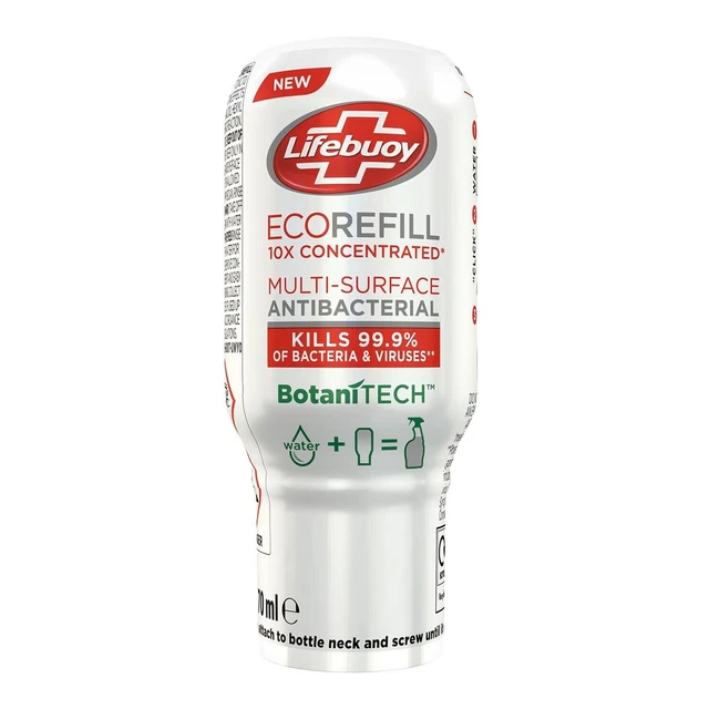 LIFEBUOY MULTI SURFACE Antibacterial Cleaning Spray Eco Refill ...