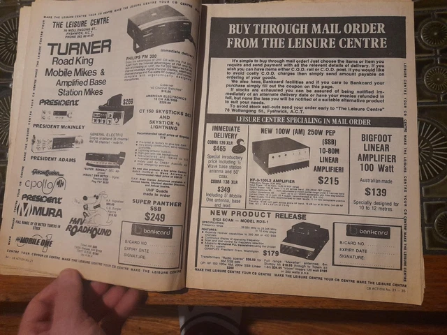 CB ACTION MAGAZINE vol 2 No. 21 1978 - missing front covers £4.88 ...