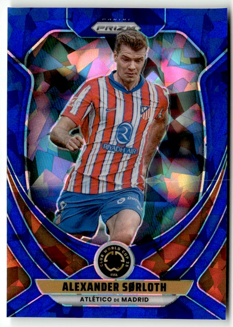 2025 PANINI PRIZM Club World Cup N º 19 Alexander Sorloth Azul Ice ...