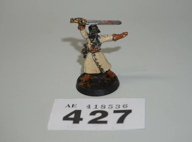 WARHAMMER 40K IMPERIAL Guard Steel Legion Lieutenant Metal - LOT 427 £ ...