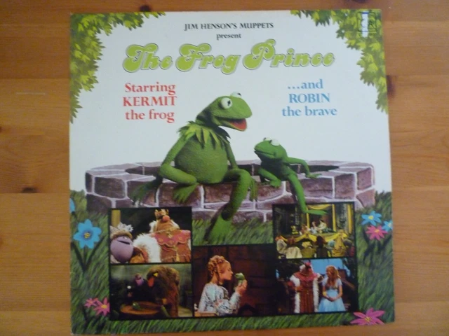 THE FROG PRINCE Lp / Jim Hensons Sesame Street ( First Press Vg / Vg ...