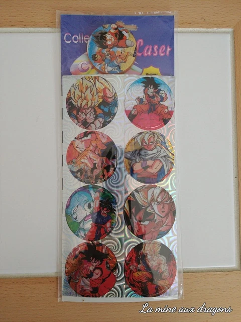 NEW LOT LASER Caps Dragon Ball DBZ Pog Tazo Menko Cards Card Rare ...