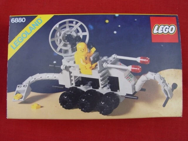 LEGO SPACE 6880 SURFACE EXPLORER - 100% COMPLETE BOXED SET - 1982 (see ...