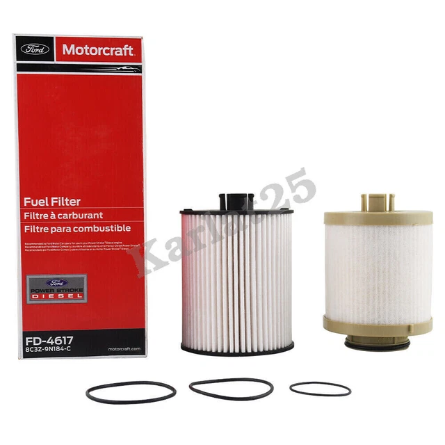 FD4617 MOTORCRAFT FUEL Filter for Ford F350 F450 Super Duty 6.4 8C3Z ...