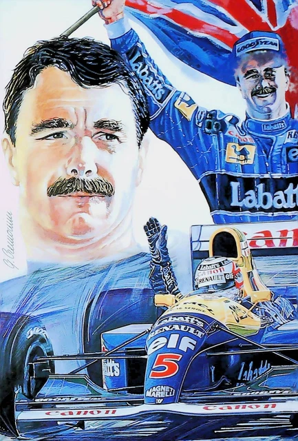 CARTOLINA FERRARI I Campioni del Mondo di Giovanni Cremonini ...