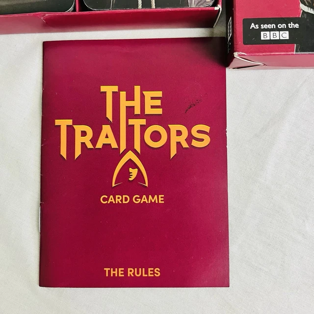 THE TRAITORS CARD Game As Seen On BBC Ginger Fox Complete £9.00 ...