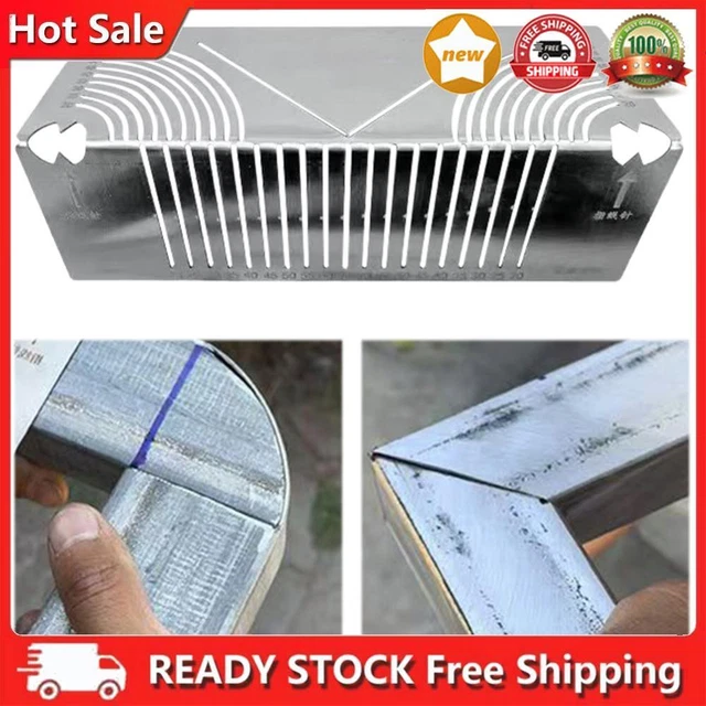 ANGLE MEASURING RULER Welding Pipe Cutting Ruler for Welding ...