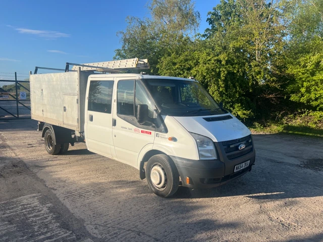 FORD TRANSIT 2.2TDCI tipper arb/tree truck £5,750.00 - PicClick UK