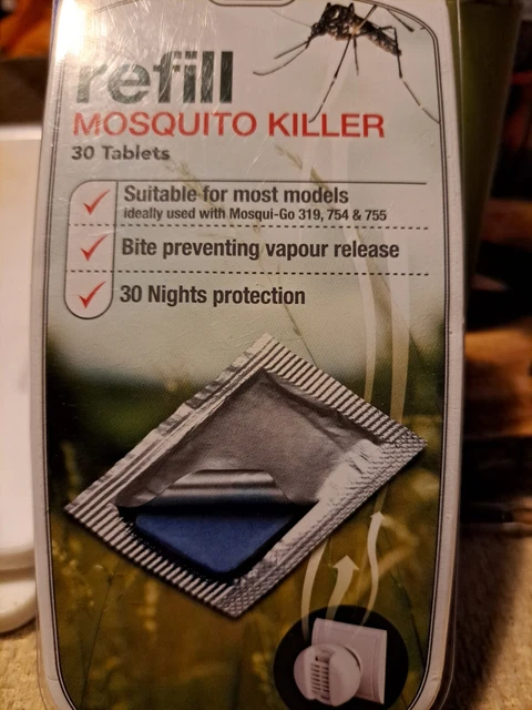 GO TRAVEL MOSQUITO Insect Killer Tablets Long lasting 8 hour Repellent ...