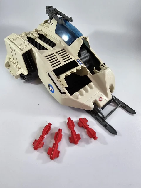 ACTION FORCE GI Joe Cobra WOLF Snow Vehicle 1987 Hasbro Vintage Toy £24 ...