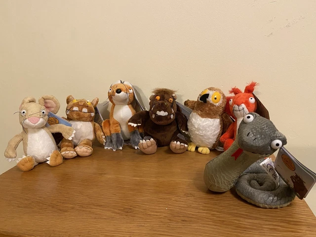 THE GRUFFALO BUNDLE OF 7 Soft Toys 7” Tall *** New With Tags *** £55.00 ...