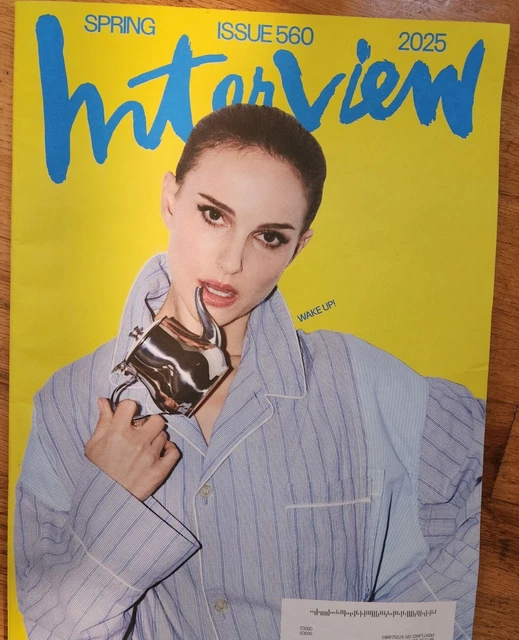 MAGAZINE D'INTERVIEW DE Natalie Portman Avril 2025 Tate McRae Brendan ...