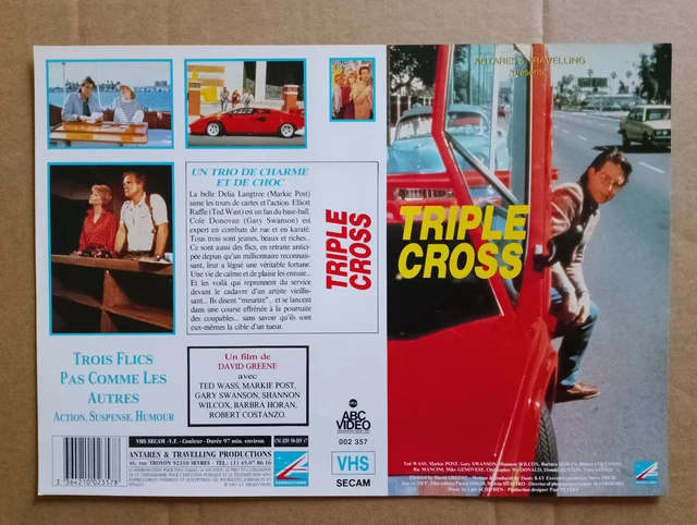 JAQUETTE VHS - Triple Cross - Vhs Sleeve EUR 5,00 - PicClick FR
