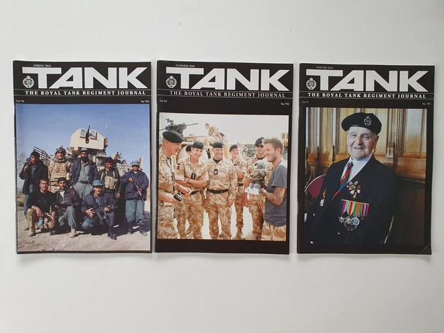 TANK & THE ROYAL TANK REGIMENT JOURNAL " x 3 ..... COMPLETE YEAR 2010 ...