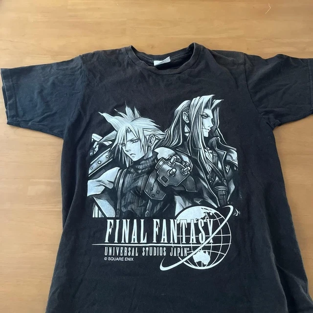 FINAL FANTASY VII T-Shirt Cloud & Sephiroth Universal Studios Japan ...